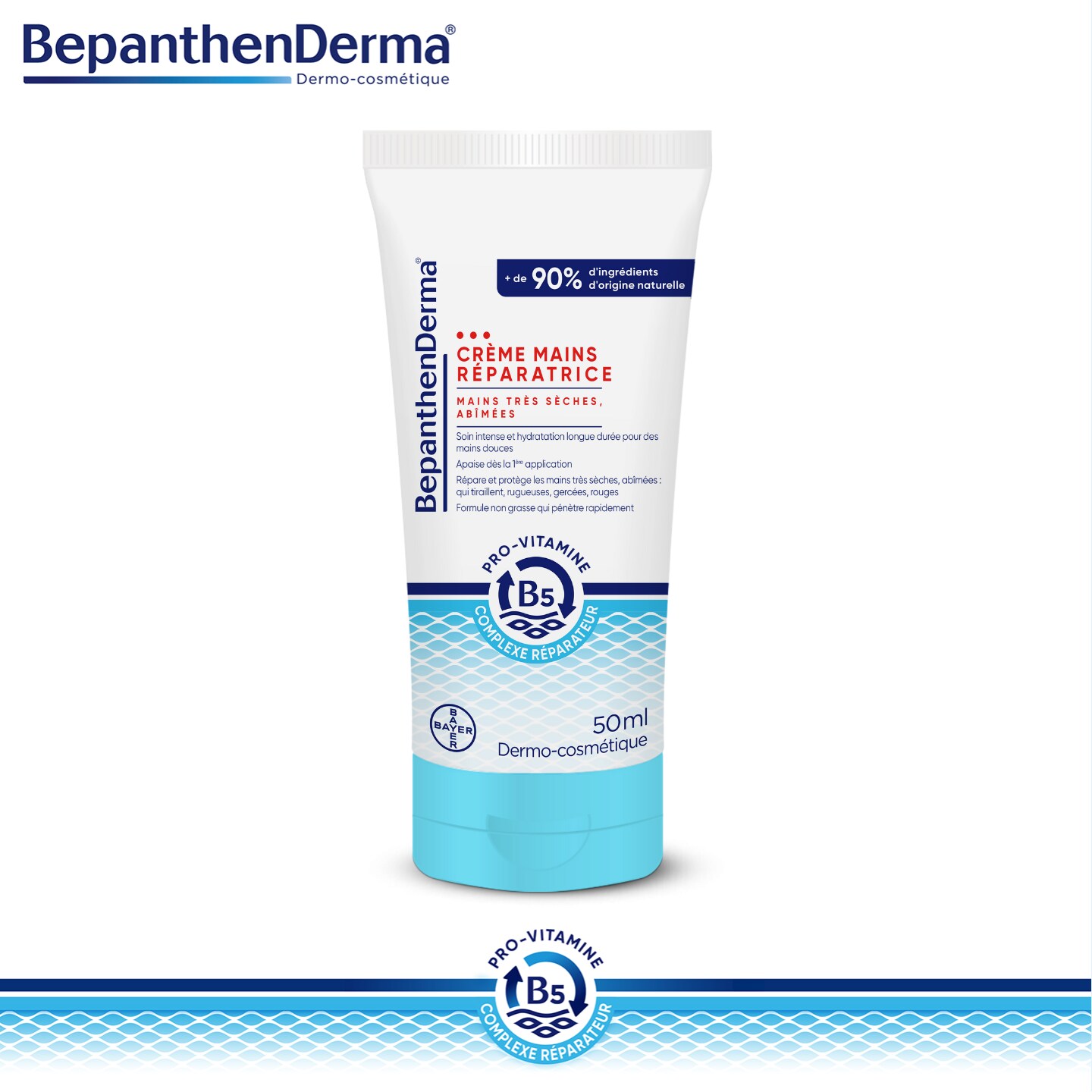 Crème mains réparatrice 50 ml | BepanthenDerma®️